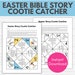 Easter Bible Story Cootie Catcher, Catholic Easter Story for Kids ...