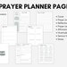 Bible Study Planner, Printable Bible Study Templates, Bible Study Pack ...