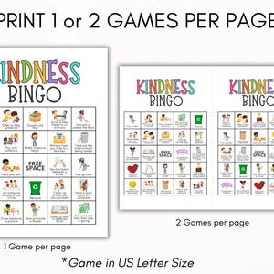 Kindness Bingo, Acts of Kindness Bingo, Gratitude Bingo, Kindness ...