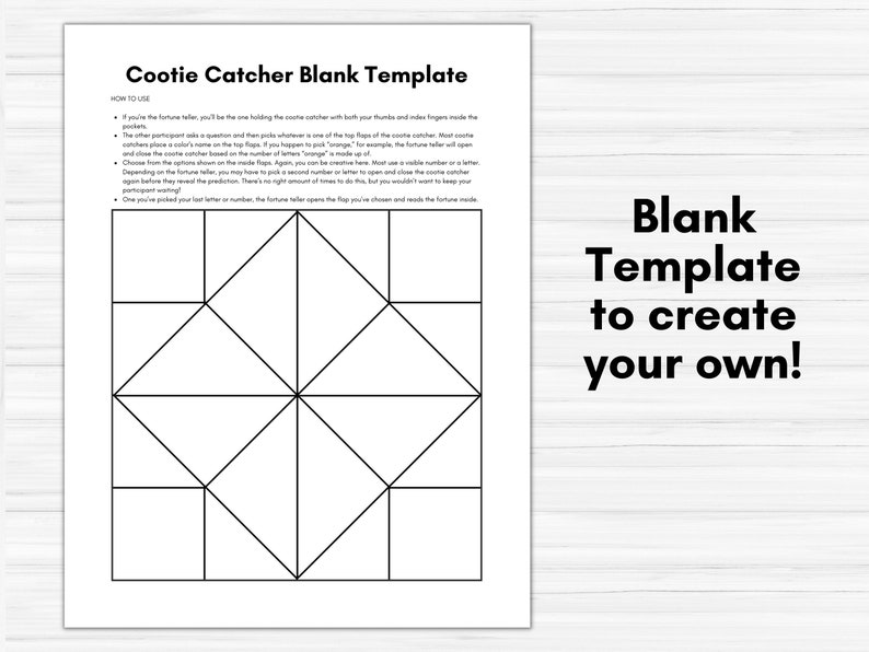 Easter Bible Story Cootie Catcher, Catholic Easter Story for Kids ...