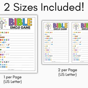 Bible Emoji Game, Bible Games for Kids, Teen Youth Group Games, Youth ...
