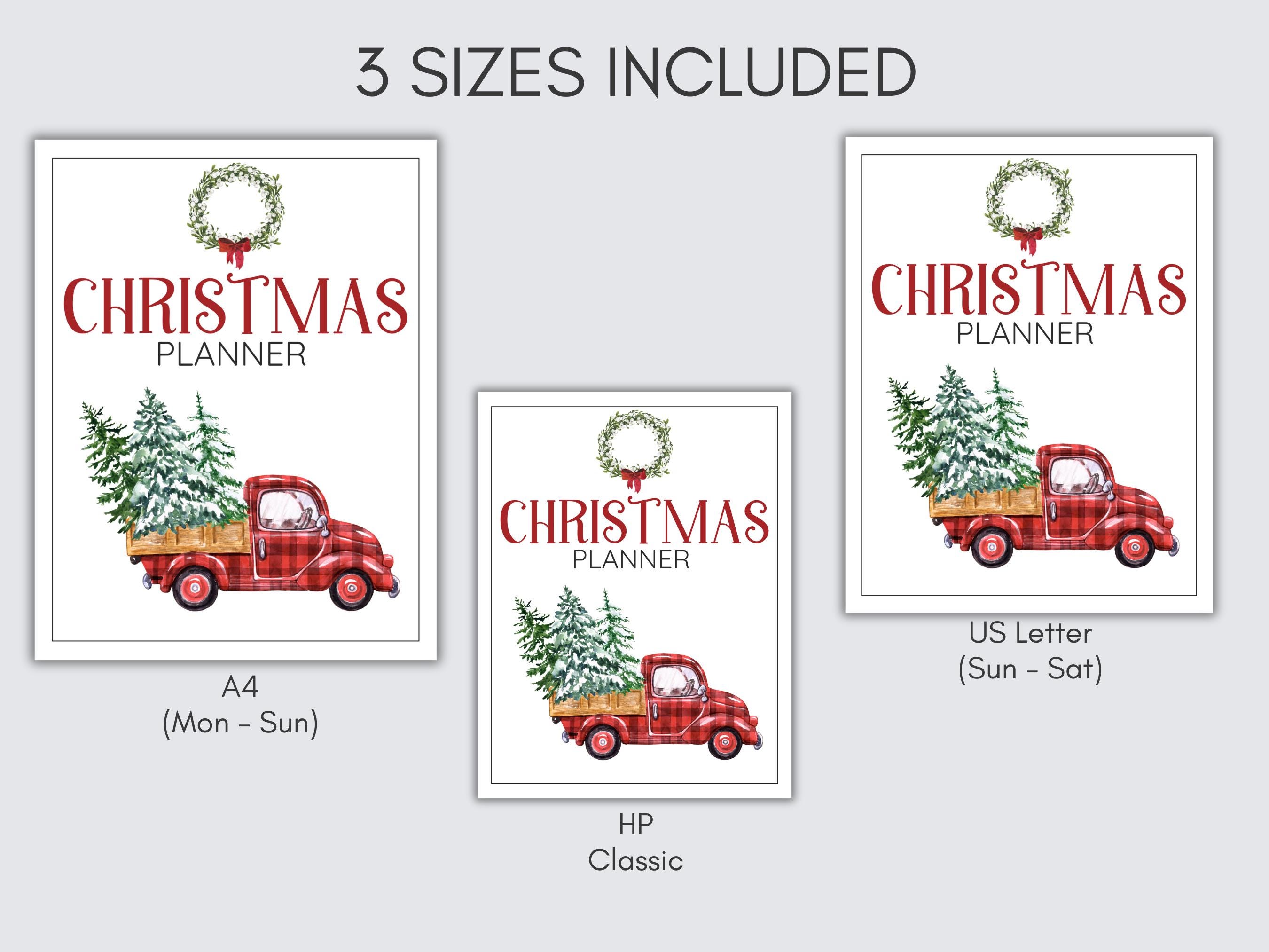 Christmas Planner Printable, Christmas Planner Book, Christmas Planner ...