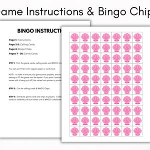 Ocean Bingo, Under the Sea Bingo, 30 Printable Ocean Bingo Cards ...