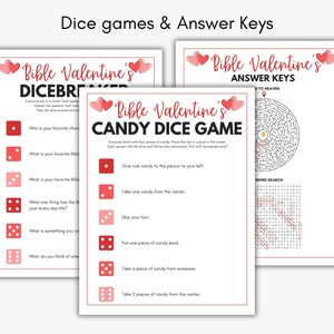 Valentine's Bible Games Bundle, Christian Valentine's Games, Sunday ...