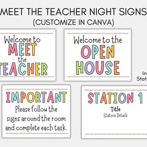 Meet the Teacher Template, Meet the Teacher Editable, Student ...