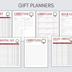 Christmas Planner Printable, Christmas Planner Book, Christmas Planner ...