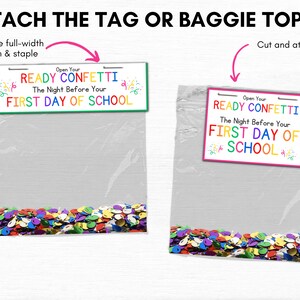 Ready Confetti Poem, Ready Confetti for Teachers, Back to School, First ...