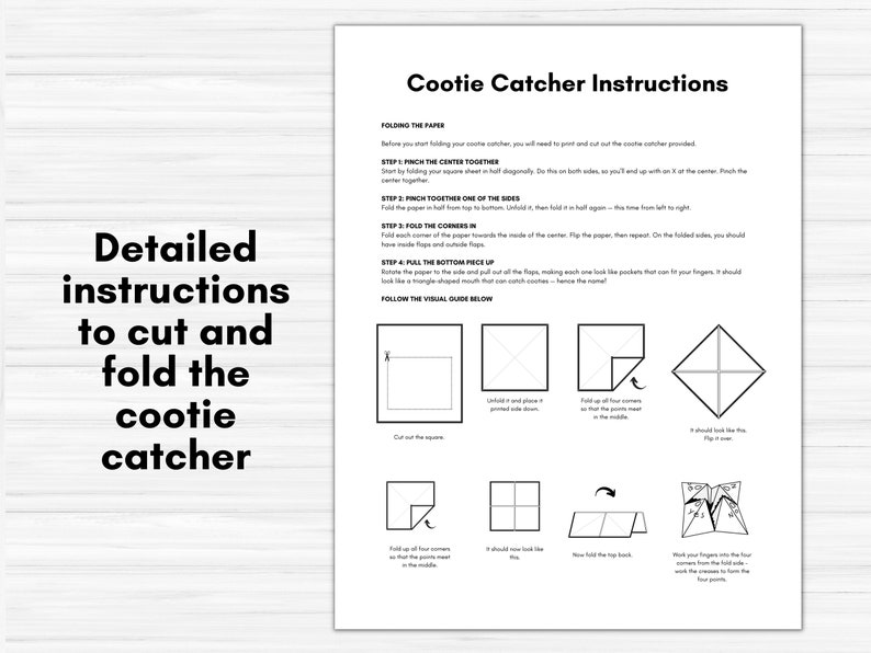 Easter Bible Story Cootie Catcher, Catholic Easter Story for Kids ...