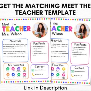 Ready Confetti Poem, Ready Confetti for Teachers, Back to School, First ...