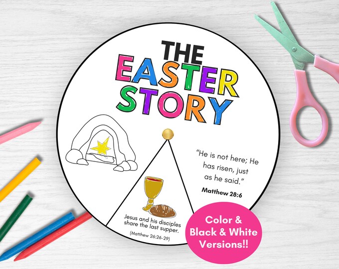 Bible Easter Diorama, Sunday School Christ-centered Craft for Kids ...