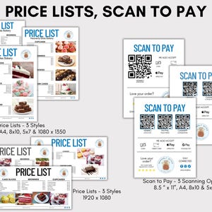 Bakery Business Templates, Bakery Branding Kit, Cake Business Bundle ...