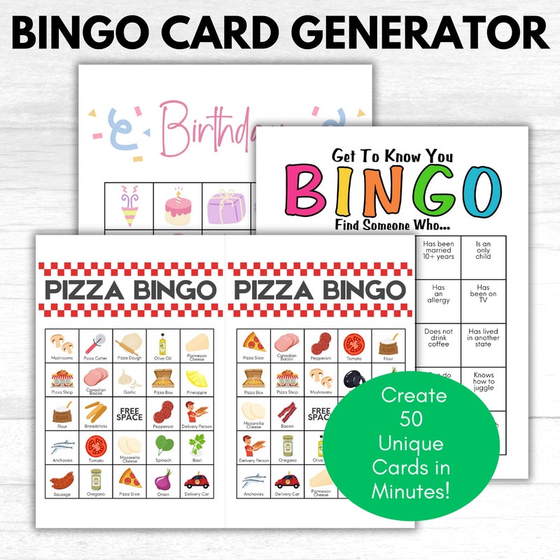 Loteria Generator - Etsy