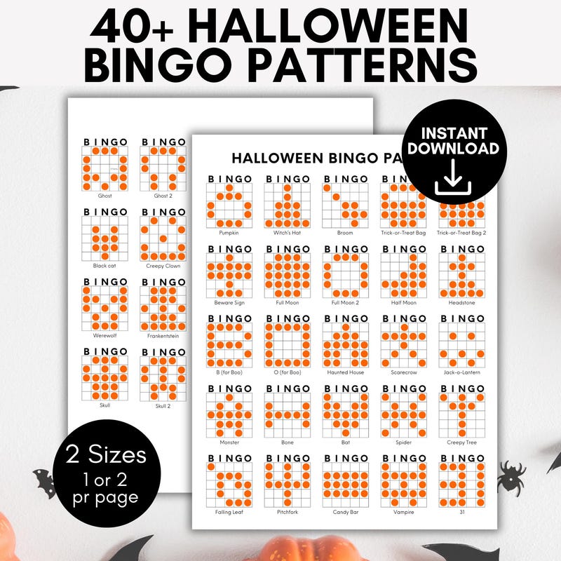 Bingo Patterns - Etsy