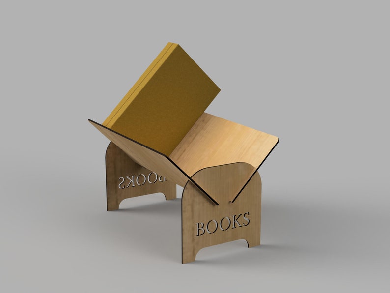 Bookshelf Laser Cut Files Bookcase Svg Files Dxf Files for - Etsy