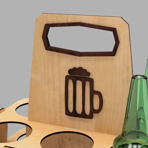 Beer Carrier Laser Cut Files Pdf Svg Files Dxf Files for Laser Lasercut ...