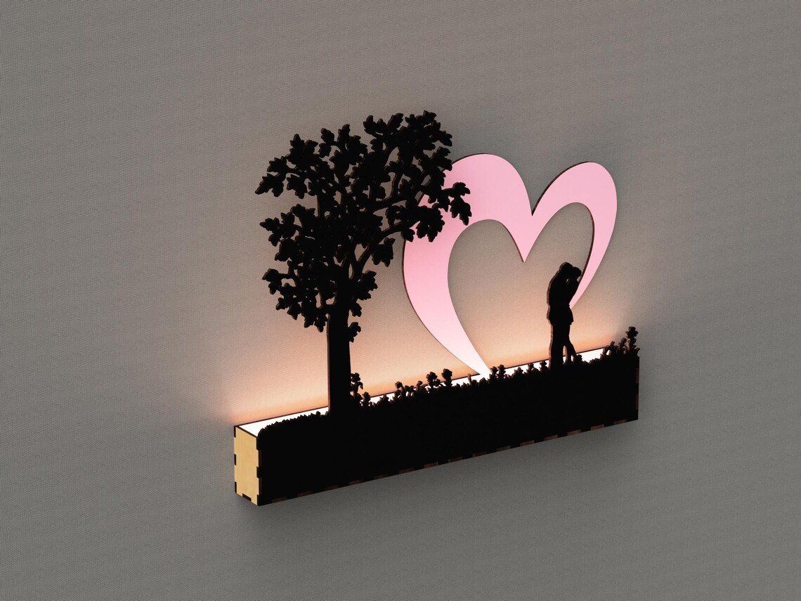 Shadow Box Laser Cut Files Lightbox Svg Files Dxf Files for - Etsy