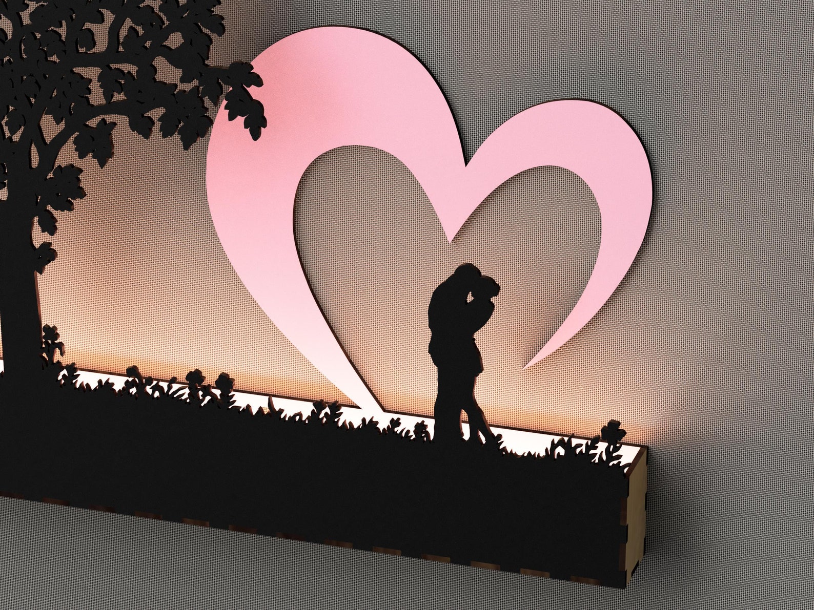 Shadow Box Laser Cut Files Lightbox Svg Files Dxf Files for Laser ...