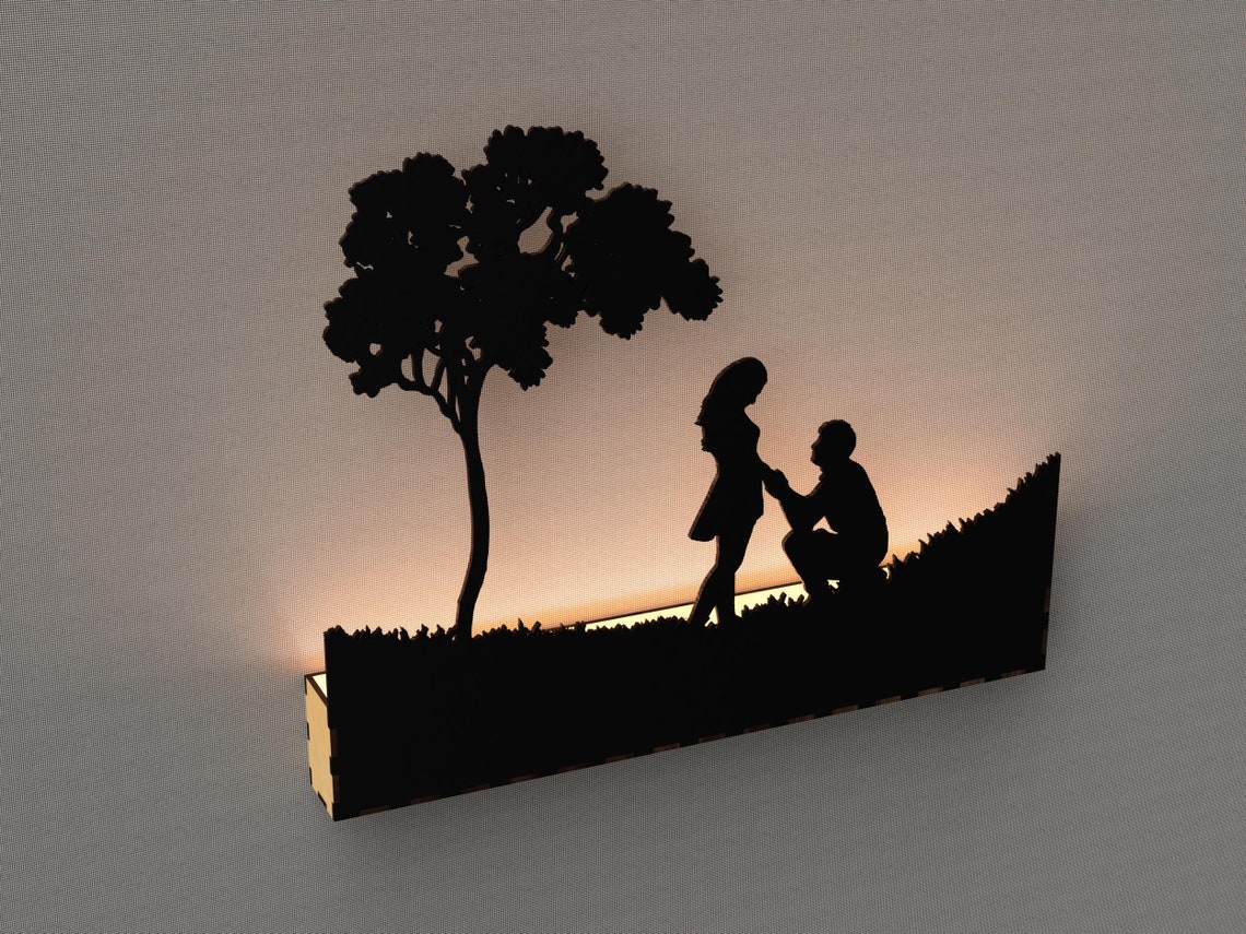 Shadow Box Laser Cut Files Lightbox Svg Files Dxf Files for Laser ...