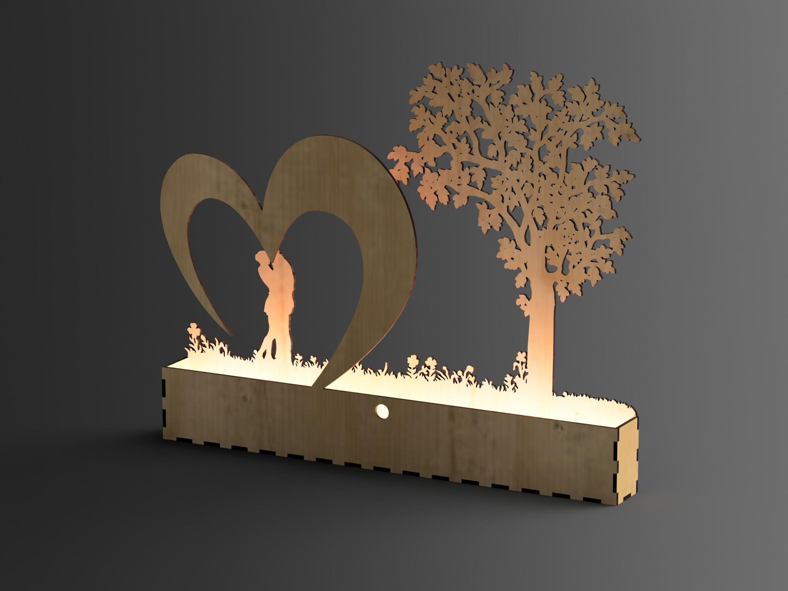 Shadow Box Laser Cut Files Lightbox Svg Files Dxf Files for - Etsy