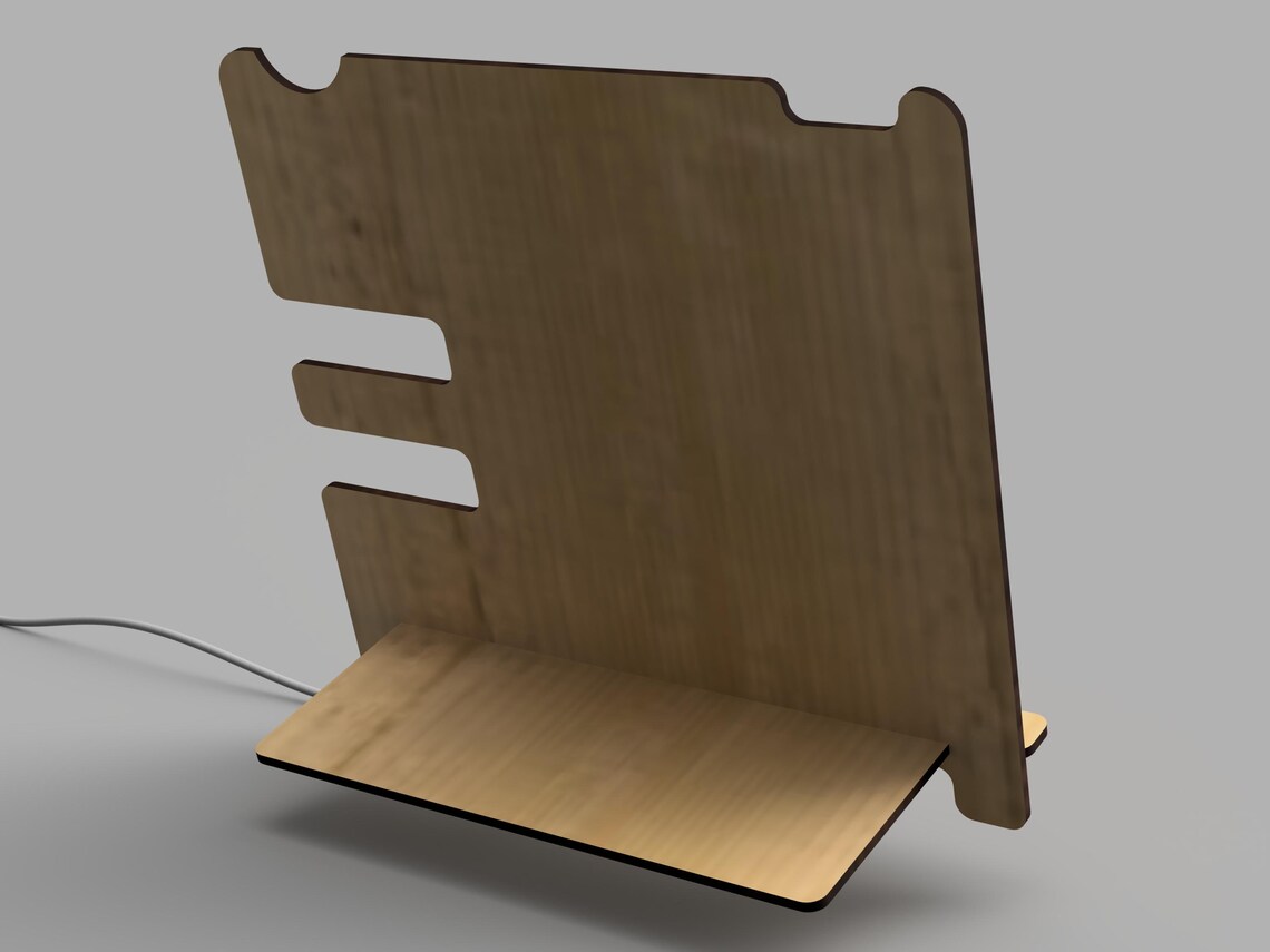 Mobile Phone Stand Laser Cut Files Ai Pdf Svg Cdr Dxf Files for Laser ...