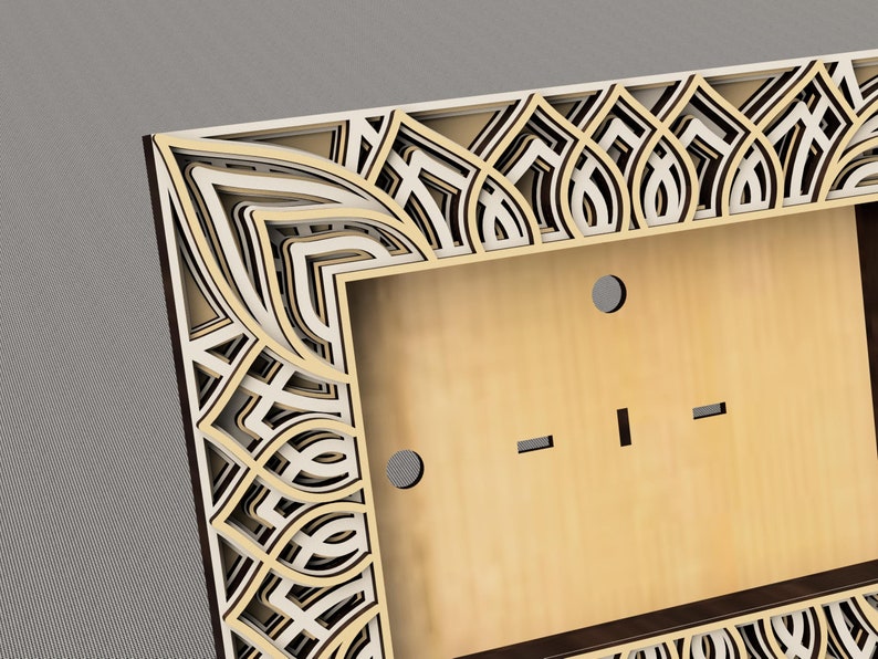 Photo Frames Mandala Laser Cut File Svg Files Dxf Files for Laser ...