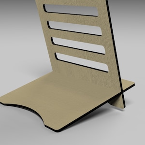 IPad Stand Laser Cut Files Ai Pdf Svg Cdr Dxf Files for Laser Lasercut ...