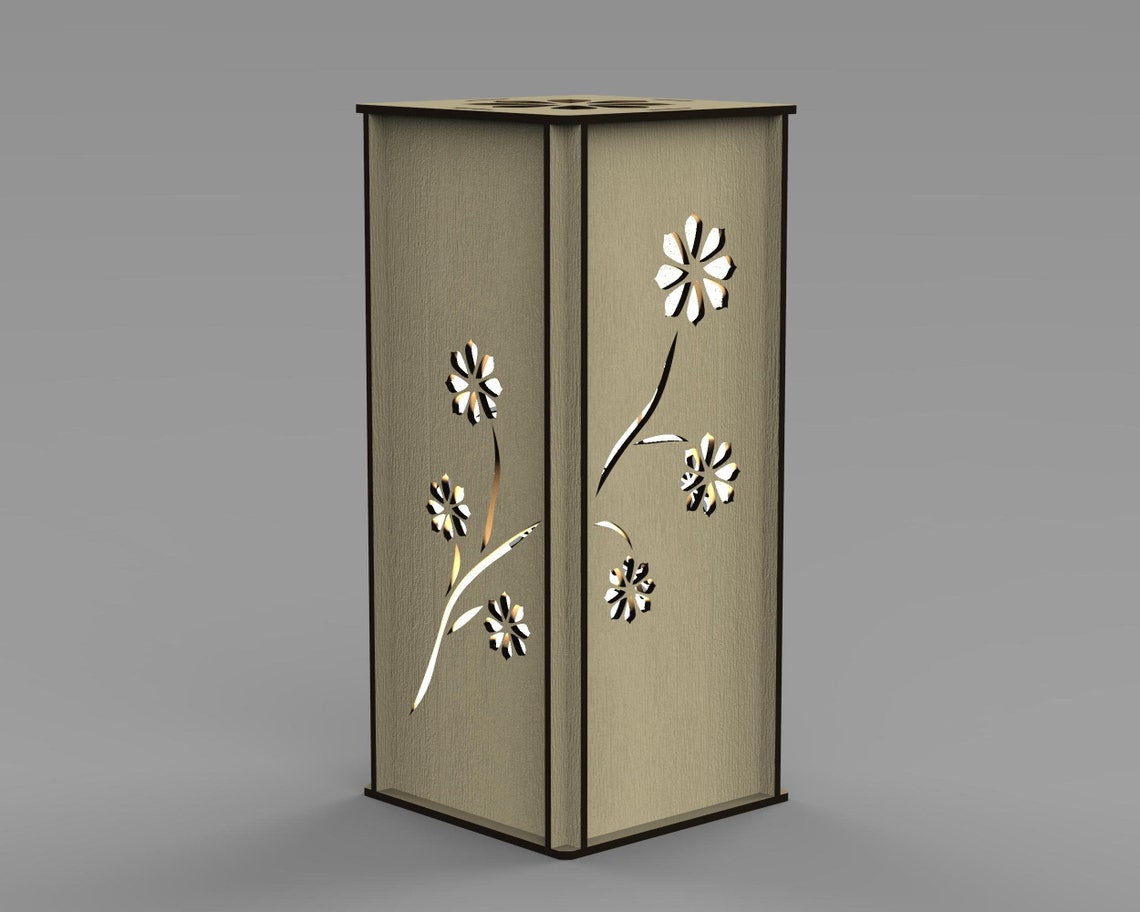 Light box laser cut files lightbox svg files dxf files for | Etsy