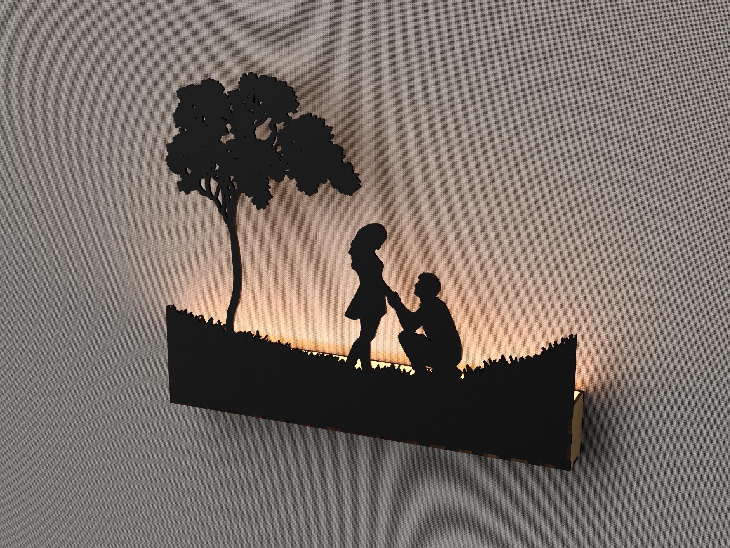 Shadow Box Laser Cut Files Lightbox Svg Files Dxf Files for Laser ...