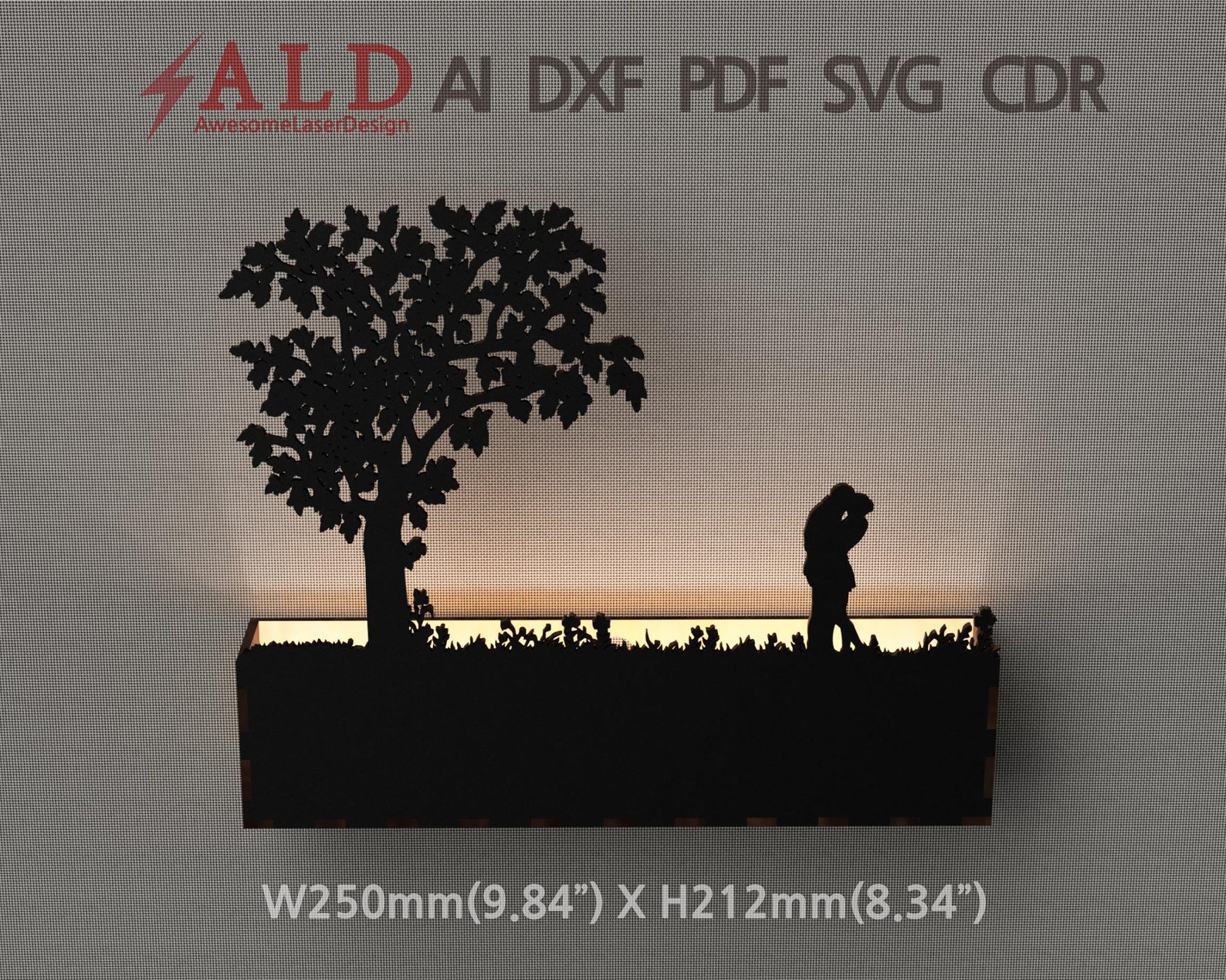 Shadow Box Laser Cut Files Lightbox Svg Files Dxf Files for - Etsy