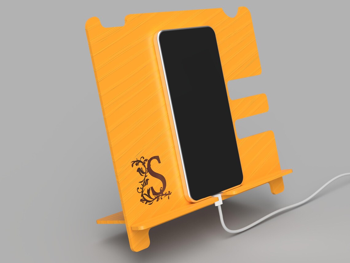 Mobile Phone Stand Laser Cut Files Ai Pdf Svg Cdr Dxf Files | Etsy