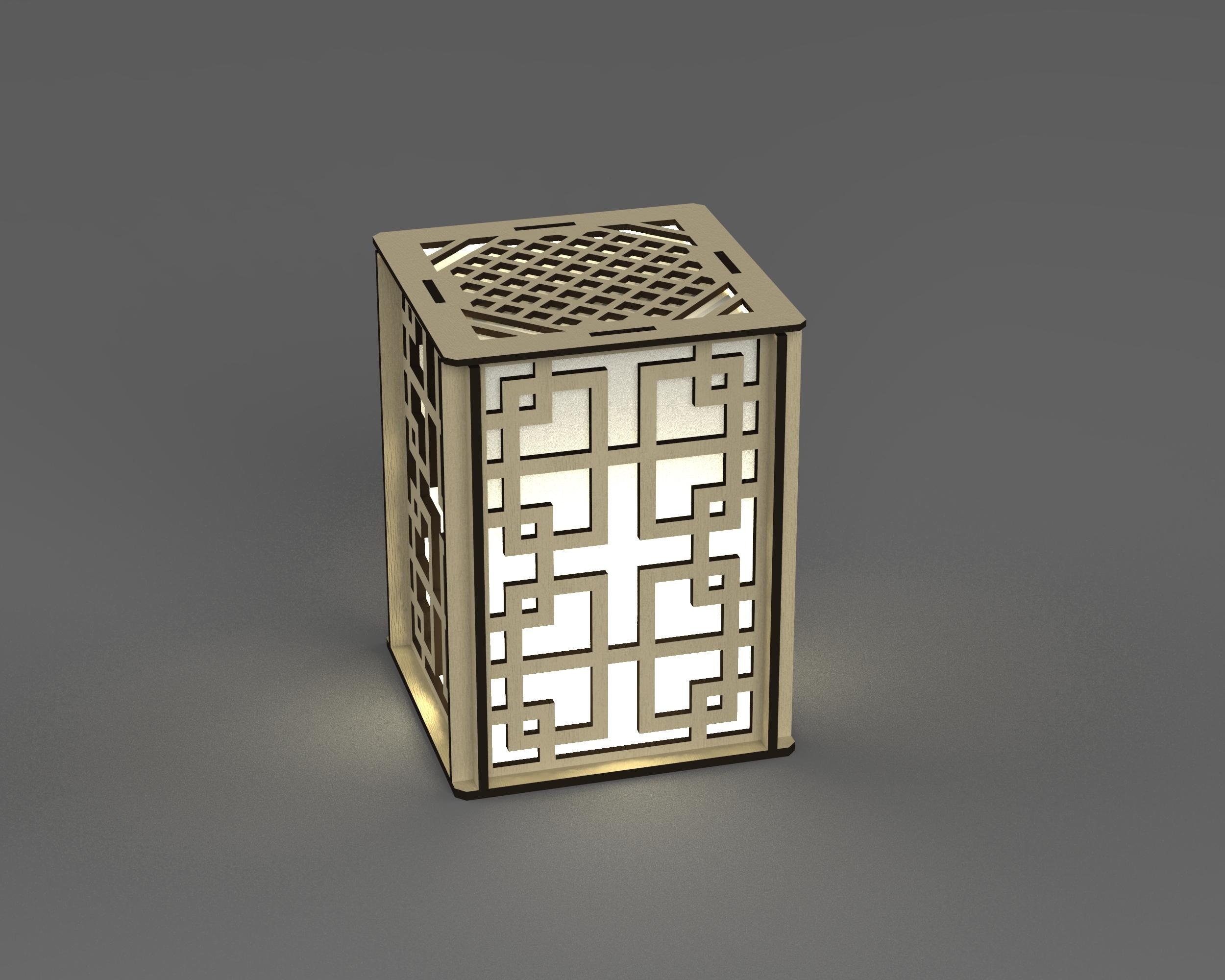 Light Box Laser Cut Files Lightbox Svg Files Dxf Files for Laser ...