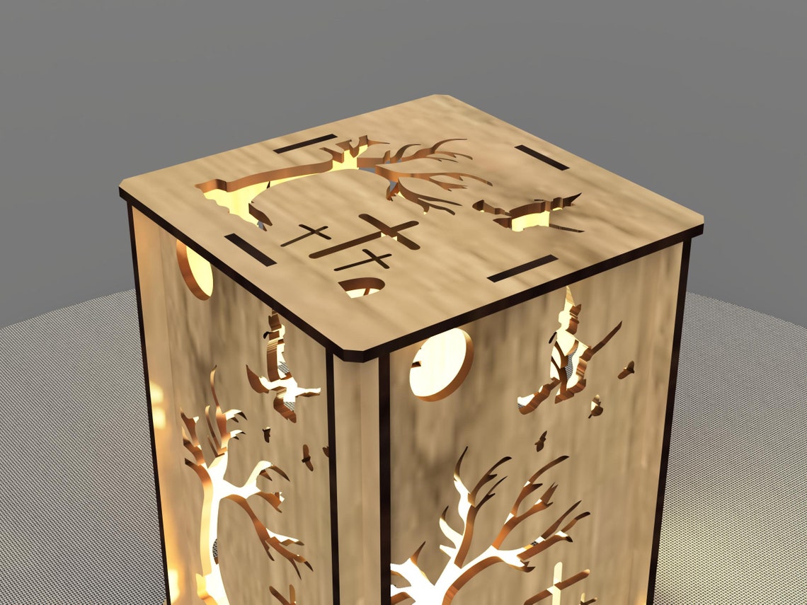 Light Box Laser Cut Files Lightbox Svg Files Dxf Files for - Etsy