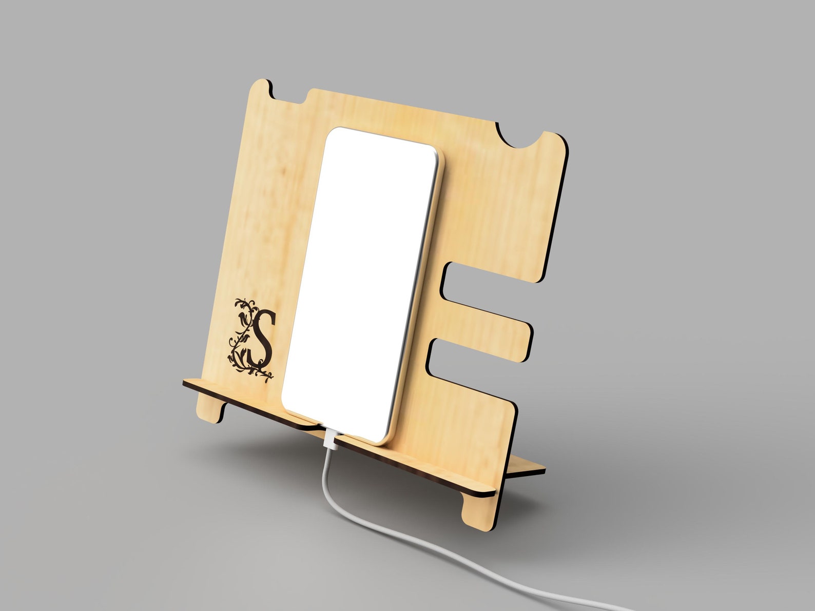 Mobile Phone Stand Laser Cut Files Ai Pdf Svg Cdr Dxf Files - Etsy