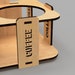Coffee Carrier Laser Cut Files Pdf Svg Files Dxf Files for Laser ...