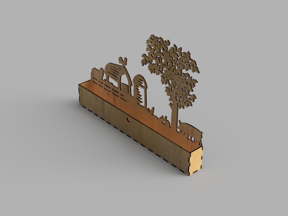 Shadow Box Laser Cut Files Lightbox Svg Files Dxf Files for - Etsy