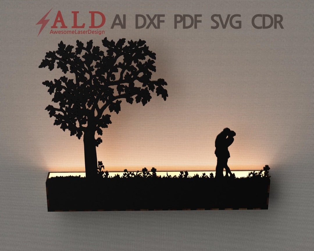 Shadow Box Laser Cut Files Lightbox Svg Files Dxf Files for Laser ...