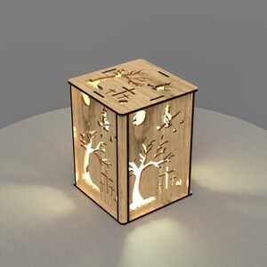 Light Box Laser Cut Files Lightbox Svg Files Dxf Files for Laser ...