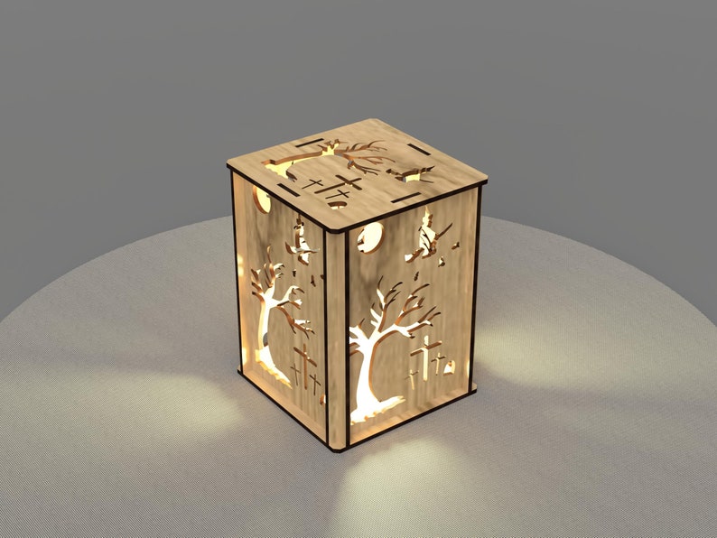 Light Box Laser Cut Files Lightbox Svg Files Dxf Files for Laser ...