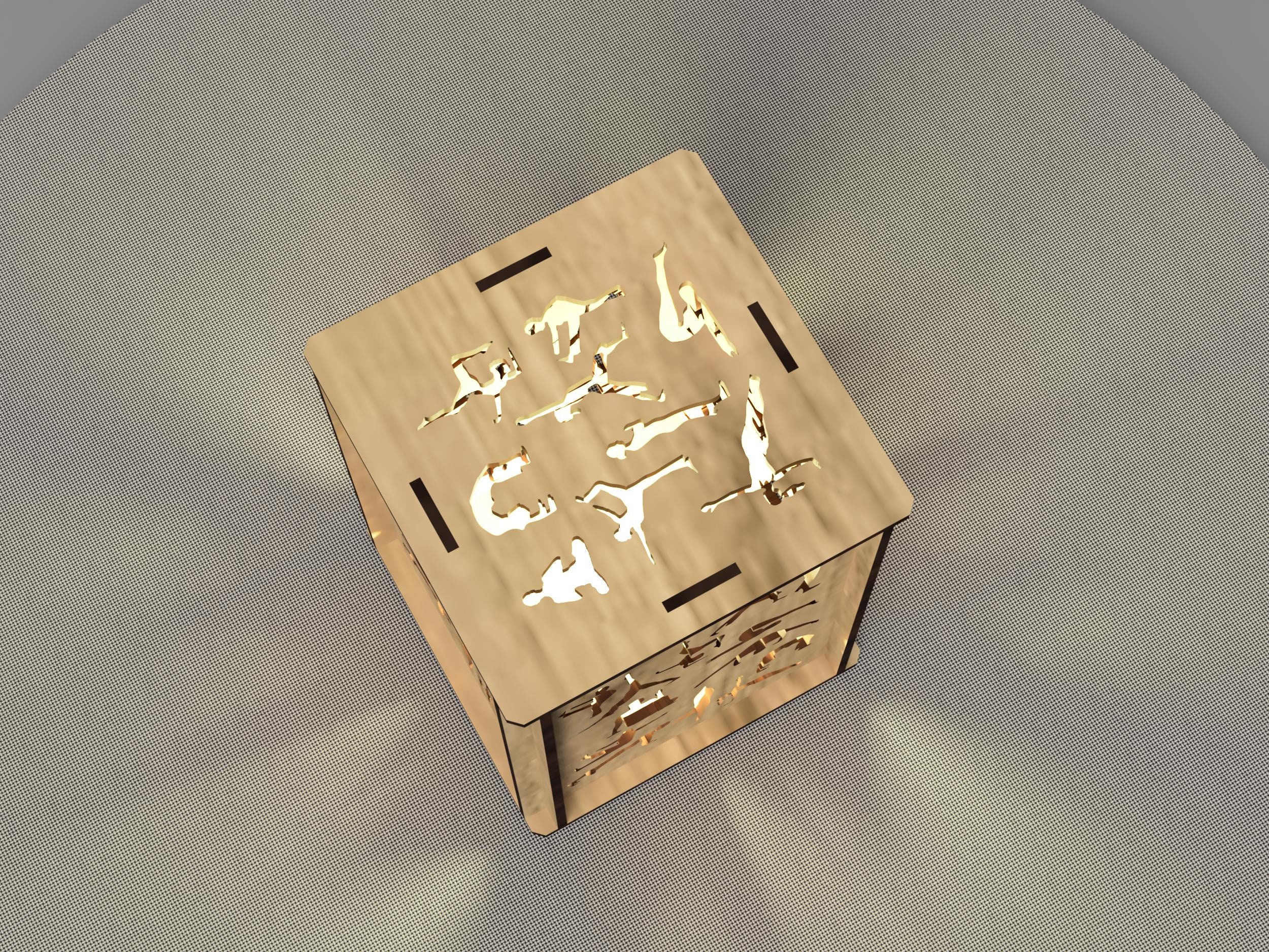 Light Box Laser Cut Files Lightbox Svg Files Dxf Files for Laser ...