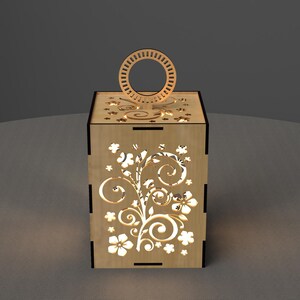 Light Box Laser Cut Files Lightbox Svg Files Dxf Files for Laser ...