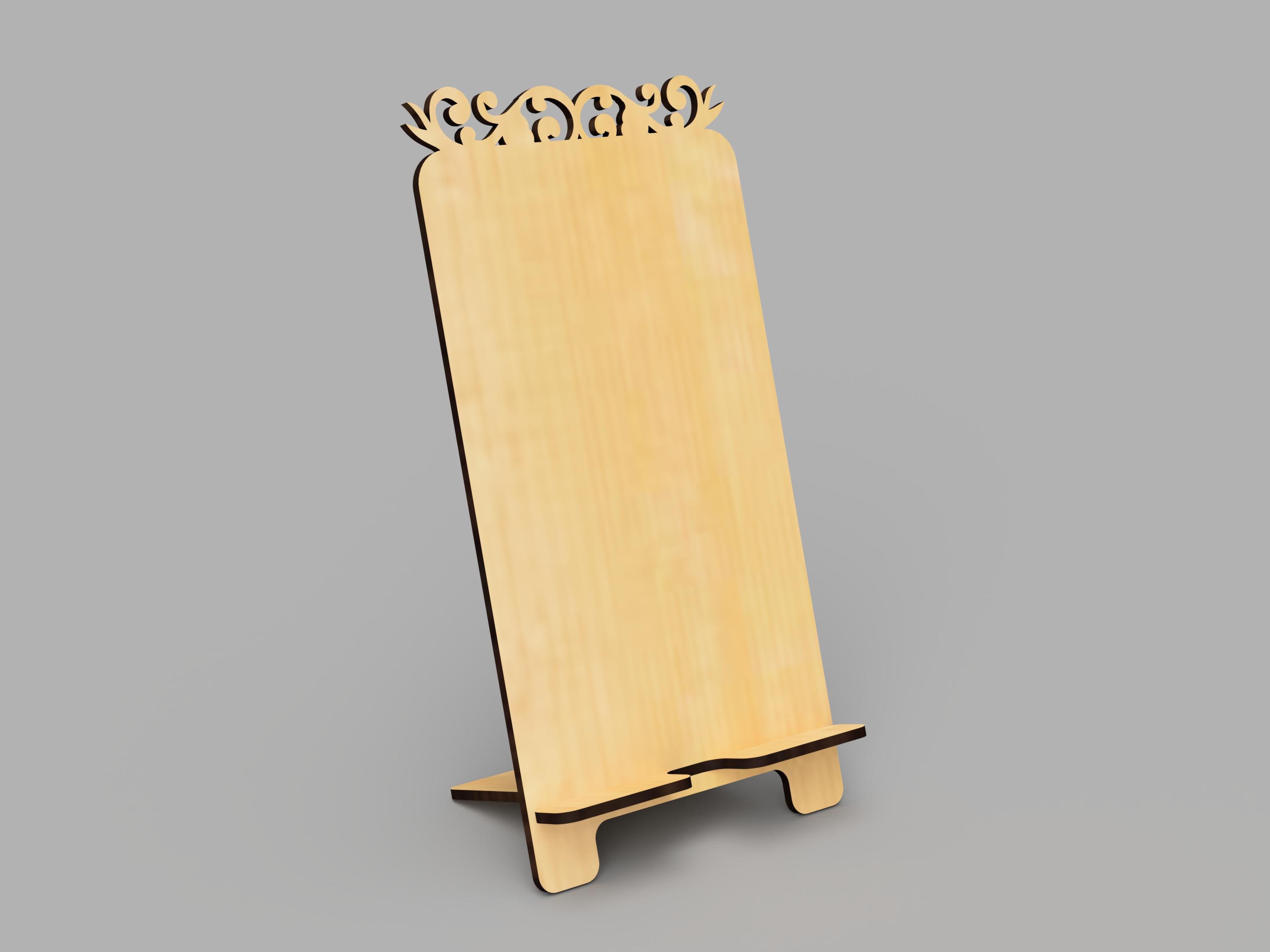 Mobile Phone Stand Laser Cut Files Ai Pdf Svg Cdr Dxf Files | Etsy