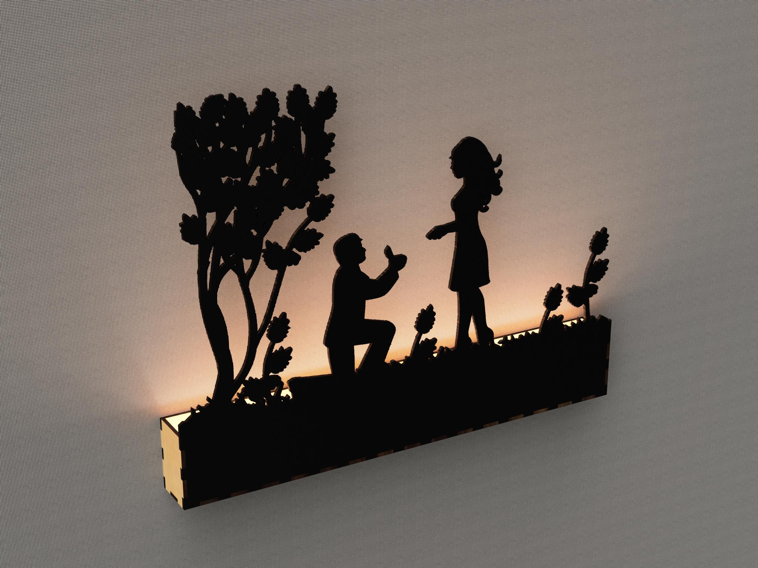 Shadow Box Laser Cut Files Lightbox Svg Files Dxf Files for Laser ...