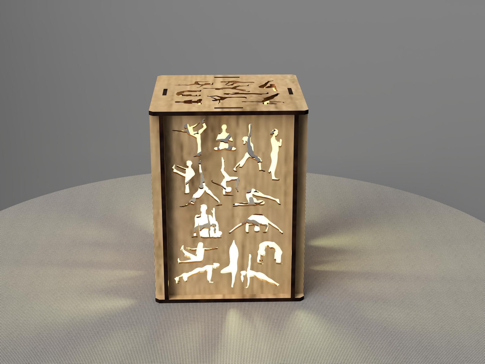 Light Box Laser Cut Files Lightbox Svg Files Dxf Files for - Etsy