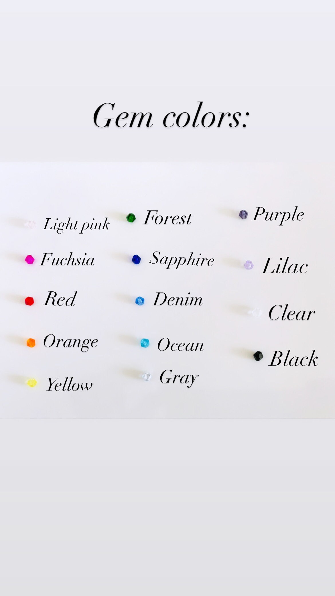 Signature Gem Bracelet | Etsy