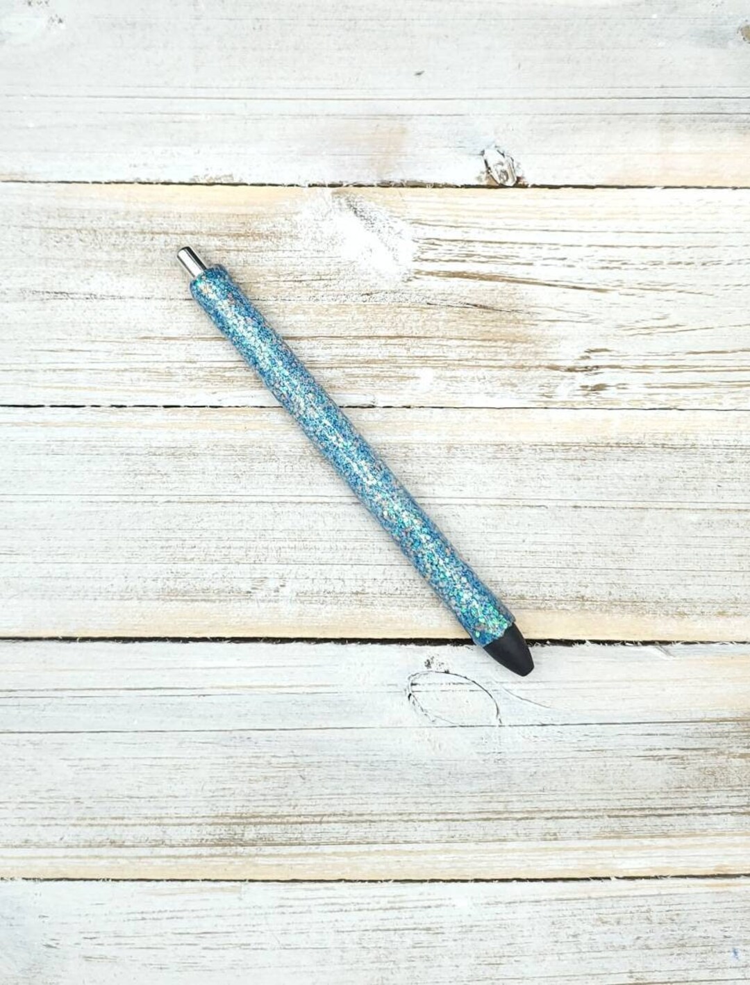 Blue Glitter Pen for Journaling, Unique Gift for Birthday, College ...