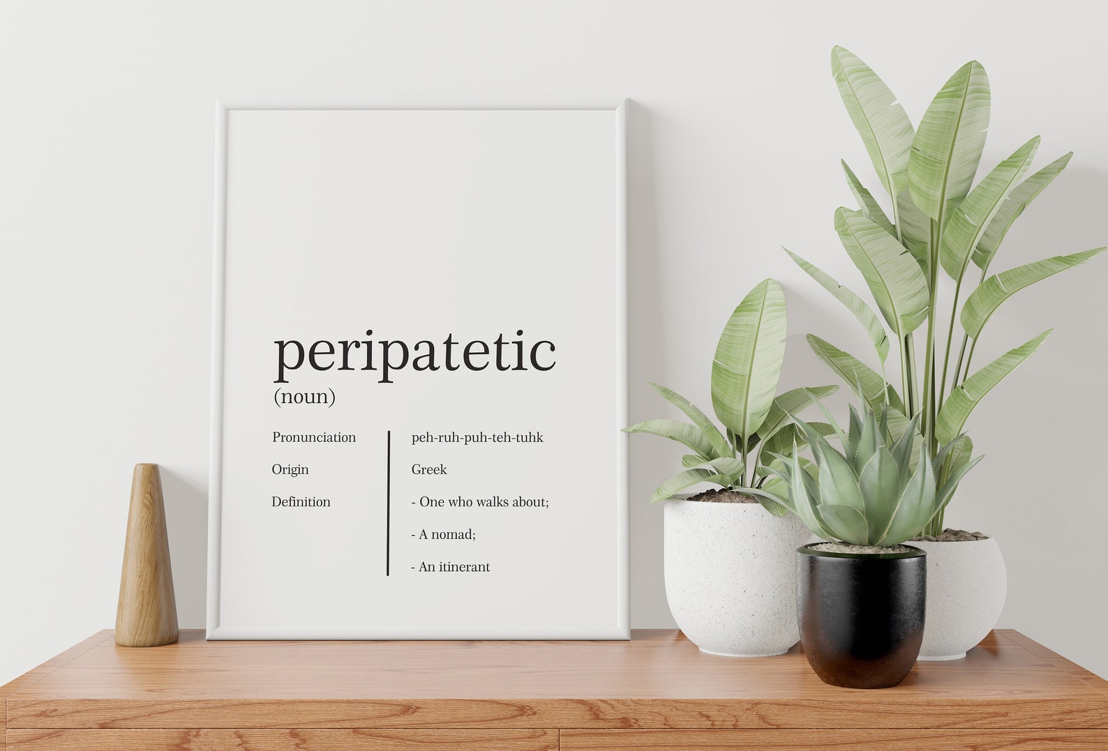 Peripatetic Definition Print Greek Culture Art Digital | Etsy