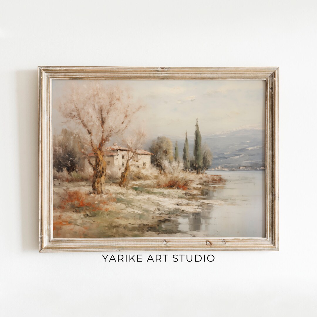 Autumn Mediterranean Italian Style Art | Vintage Autumn Home Decor ...