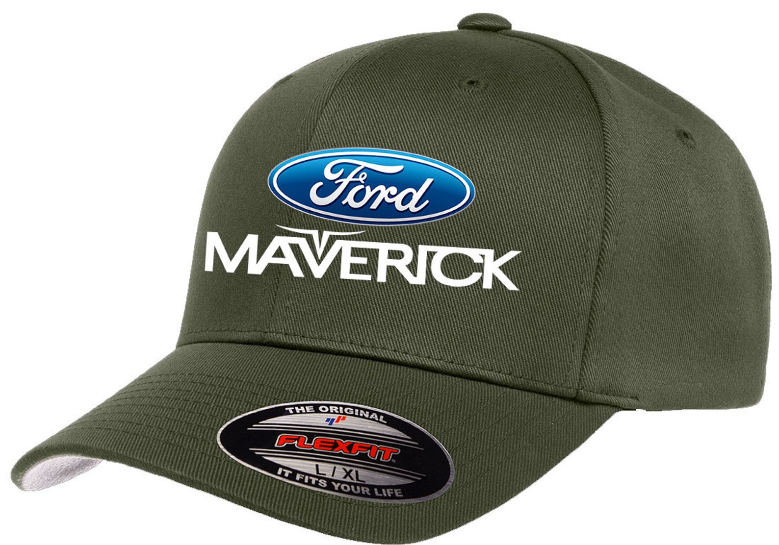 Ford Maverick Logo Classic Design Flexfit 6277 Baseball Hat Cap - Etsy