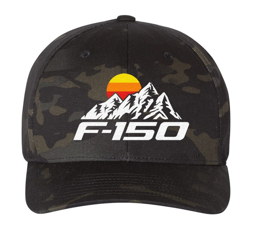 Ford F150 Pickup Truck Mountains Classic Design Flexfit 6277 Baseball ...
