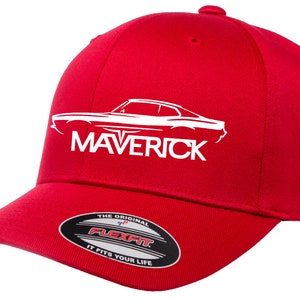 Ford Maverick Classic Outline Design Flexfit 6277 Baseball Hat Cap - Etsy